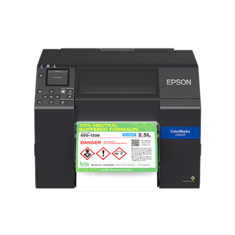 China 8 Inch Epson CW-C6500A/P Color Inkjet Label Printer CW-C6530A/P ...